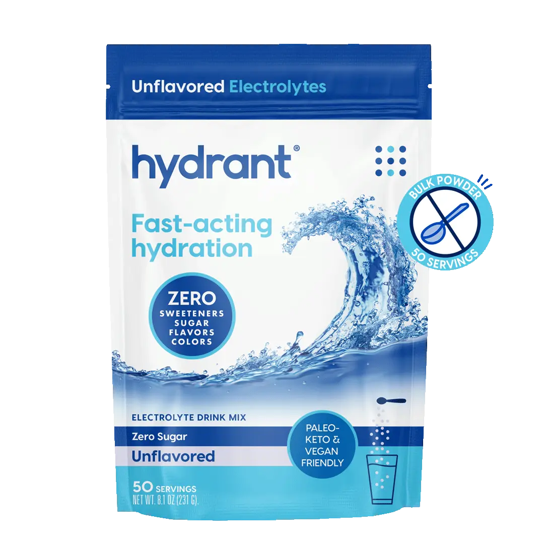 Unflavored Electrolyte Powder Hydrant Unflavored Electrolyte Powder Hydrant